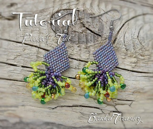 BeadedTreasury's Modern Beadwoven Jewelry Tutorials / The Beading Gem