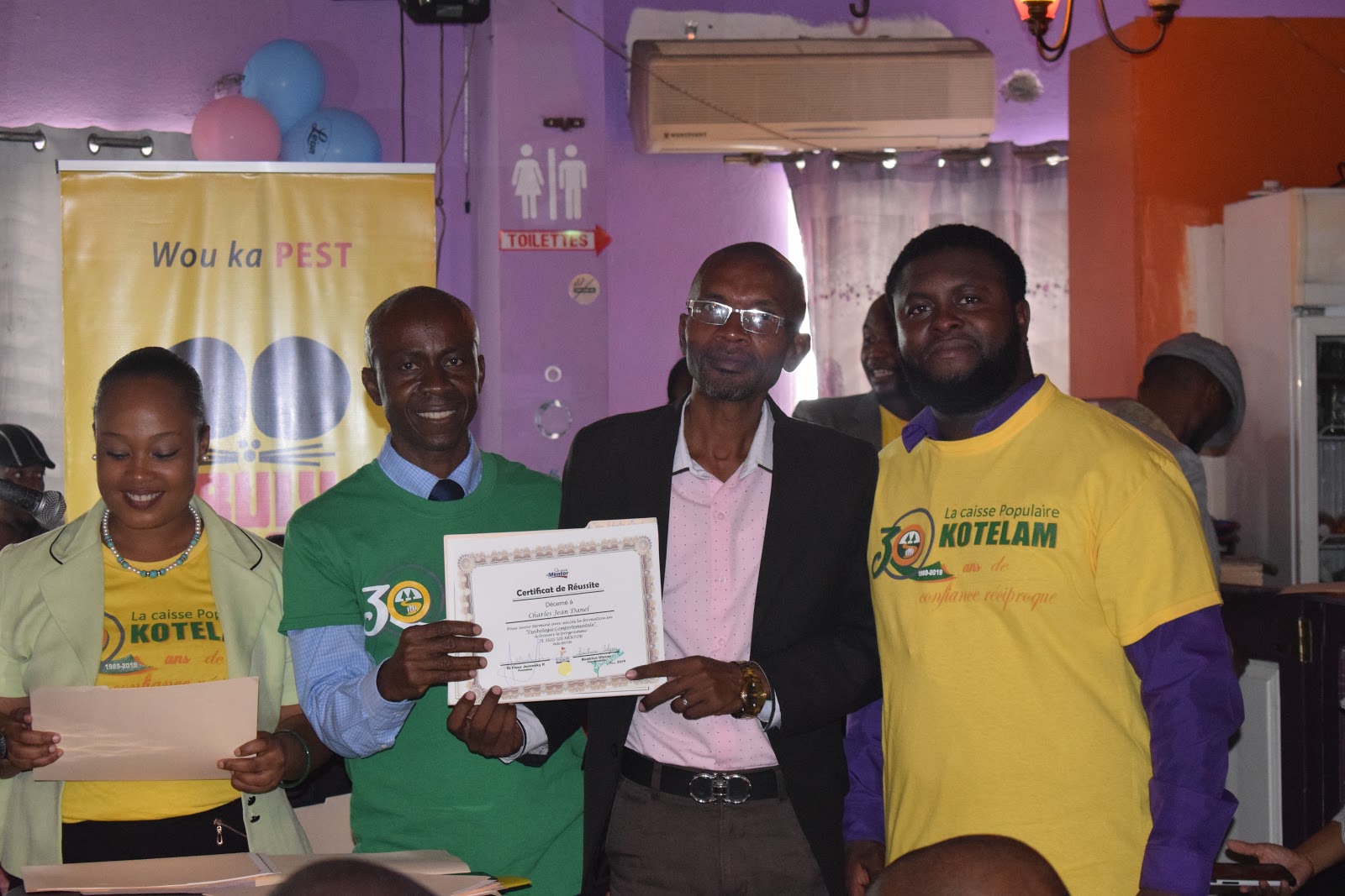 La Caisse Populaire KOTELAM : 30 ans de confiance reciproque: “Je suis ...