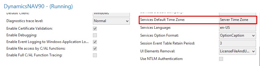 Microsoft Dynamics NAV 2016 - How to Change Web Client Date Format.