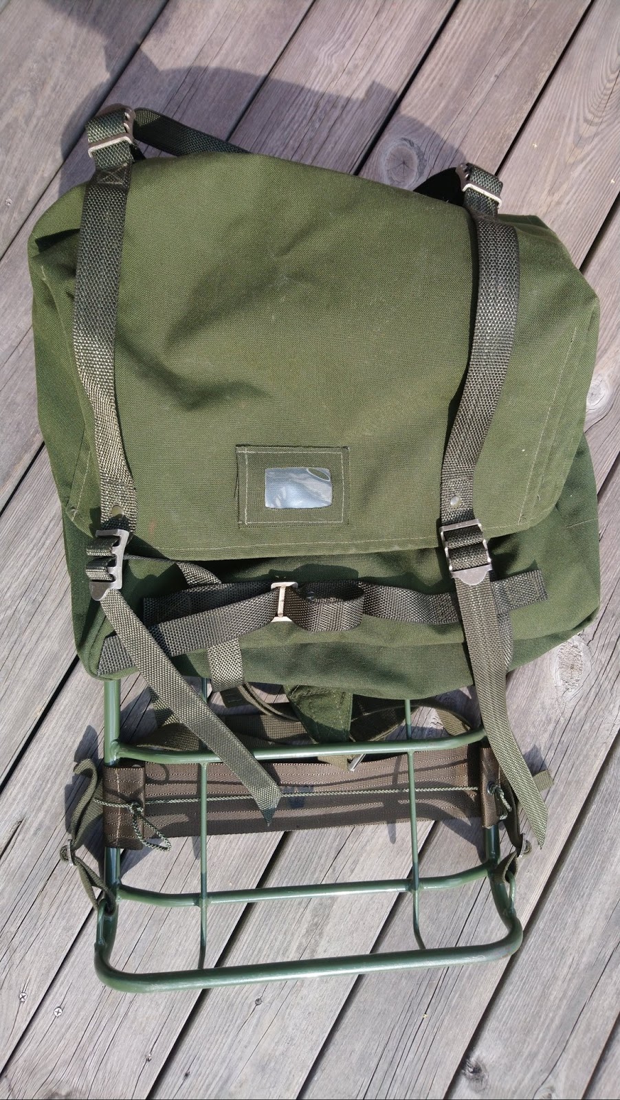 Webbingbabel: Swedish Army Medical Backpack LK 35 SJV - Ryggsäck LK 35 SJV