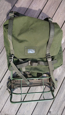 Webbingbabel: Swedish Army Medical Backpack LK 35 SJV - Ryggsäck LK 35 SJV