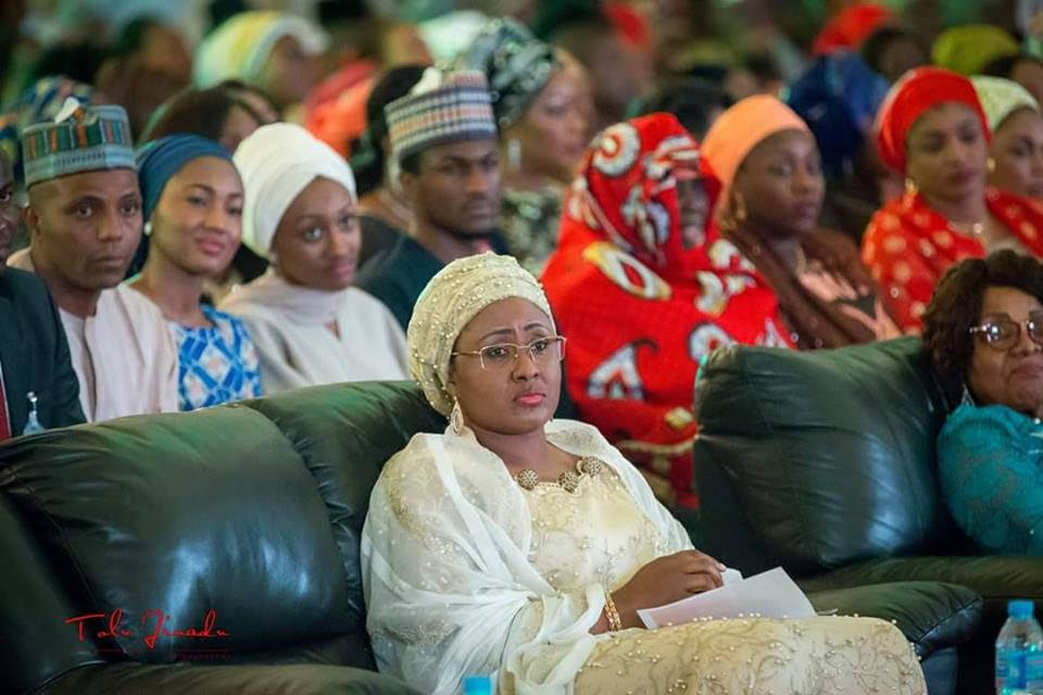 Photos of President Buhari's daughters Zahra, Halima and son, Yusuf at ...