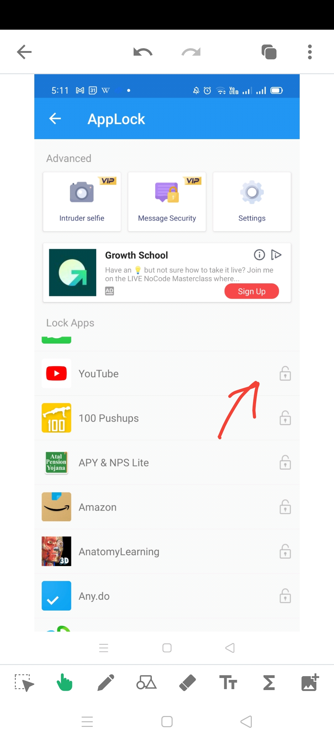 How to Install and Use of App lock | Svtuition