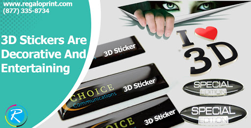 3D Stickers Are Decorative And Entertaining