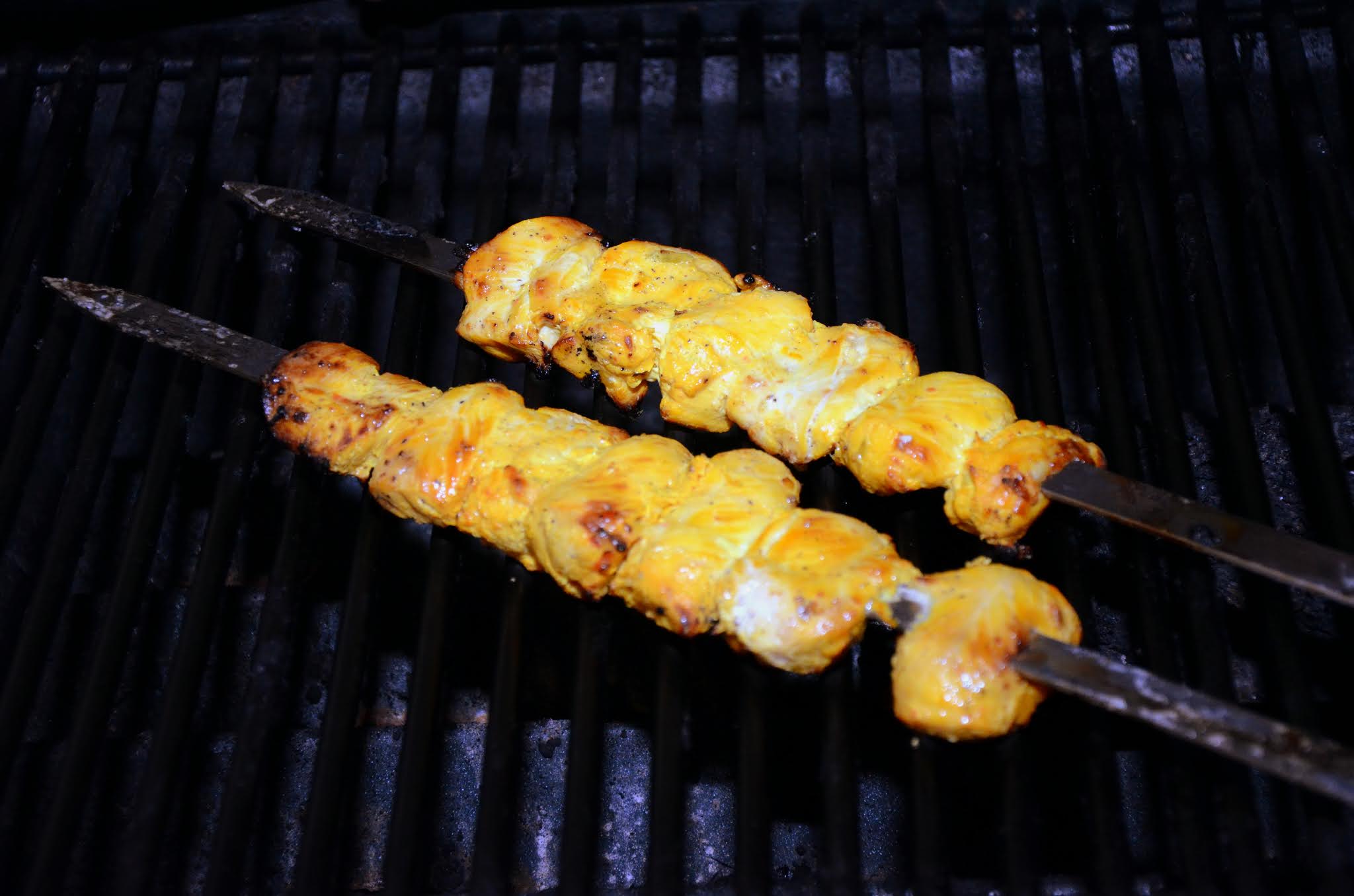 Niloufer's Kitchen: Jujeh Kebabs - Persian Grilled Chicken