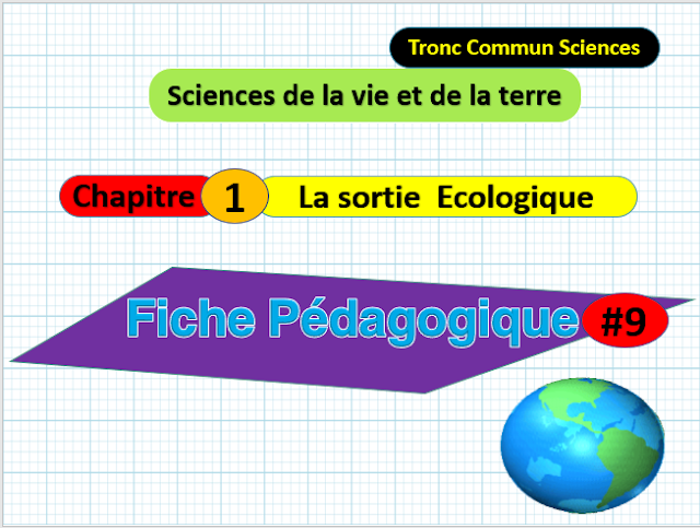 Télécharger | Fiches Pédagogiques | Tronc commun Sciences > sortie écologique SVT #9 - SVT+