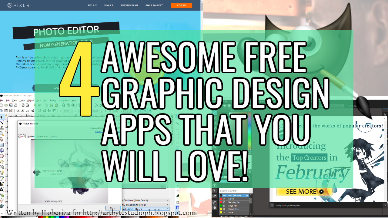 Four Awesome Free Graphic Design Apps That You Will Love