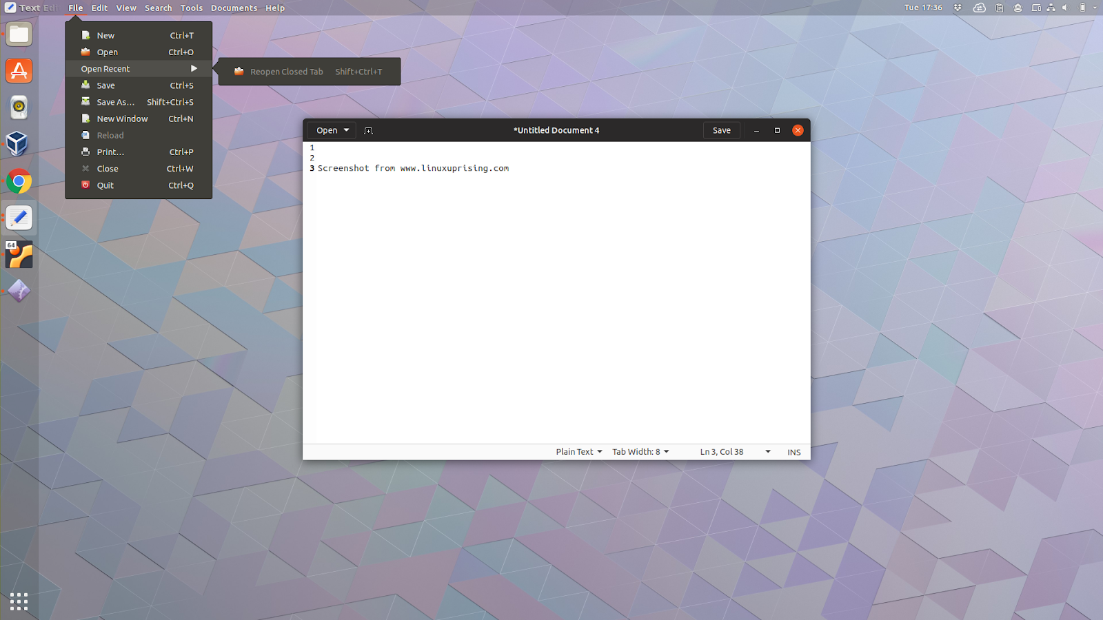 How To Add A Global Menu And Hud To Gnome Shell Gnome Global Appmenu Extension Linux