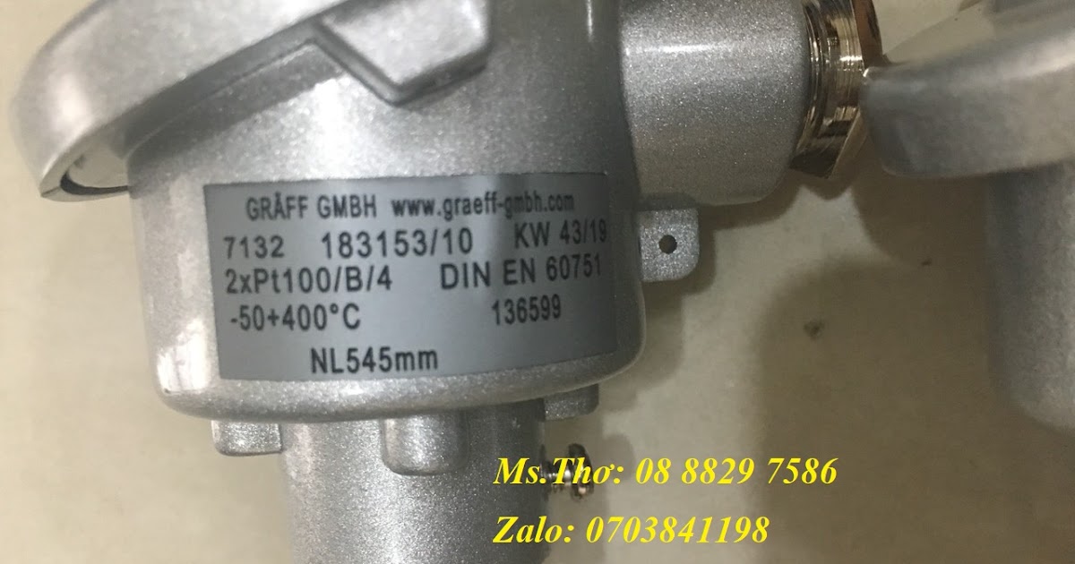 Đầu dò Graff DIN EN 60751