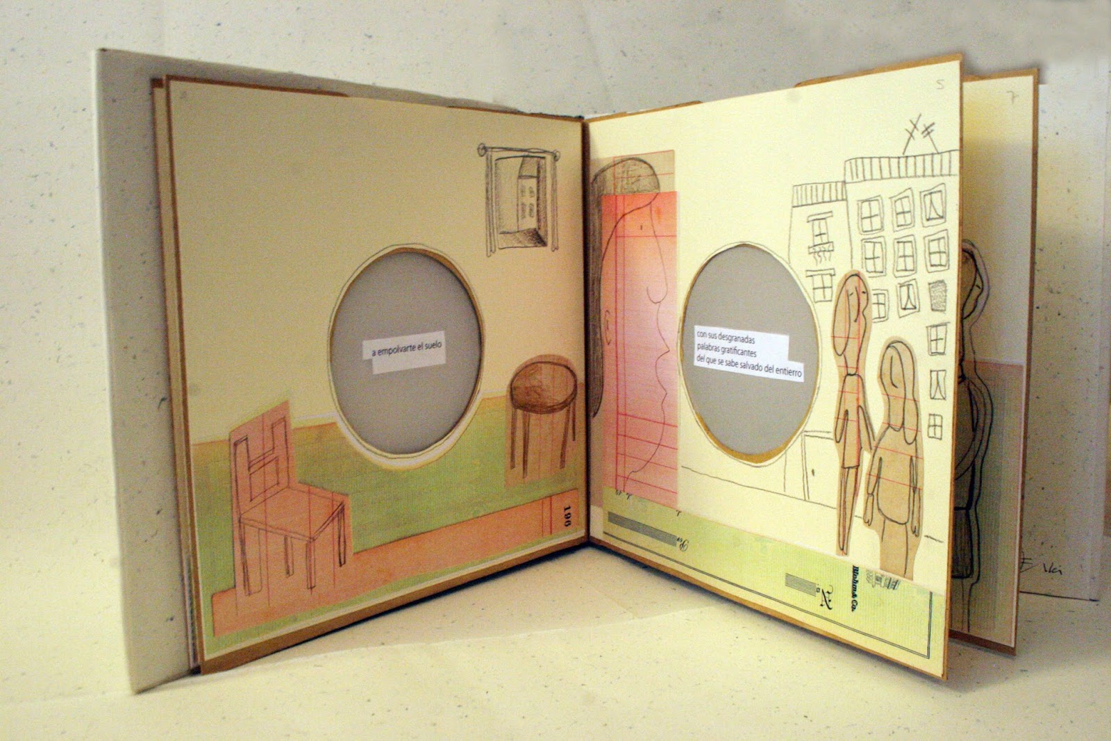 Delia Contreras: Palabras gratificantes. Libro de artista. Poema de ...