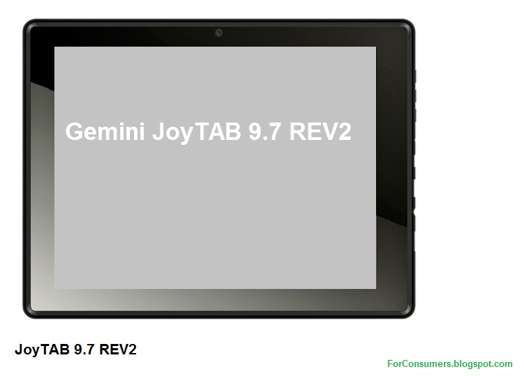 JoyTAB 9.7 REV2 tablet specifications