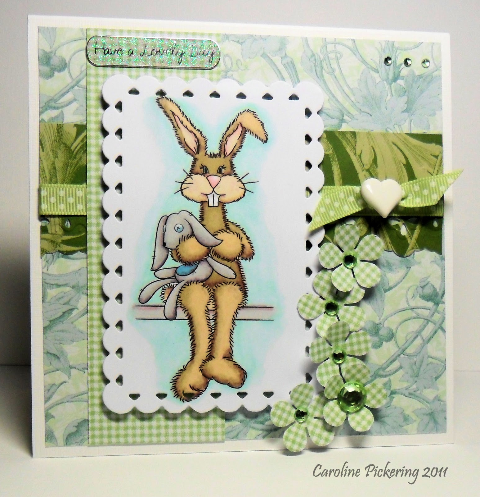 CJ's Creative Cards: Bunny Friends