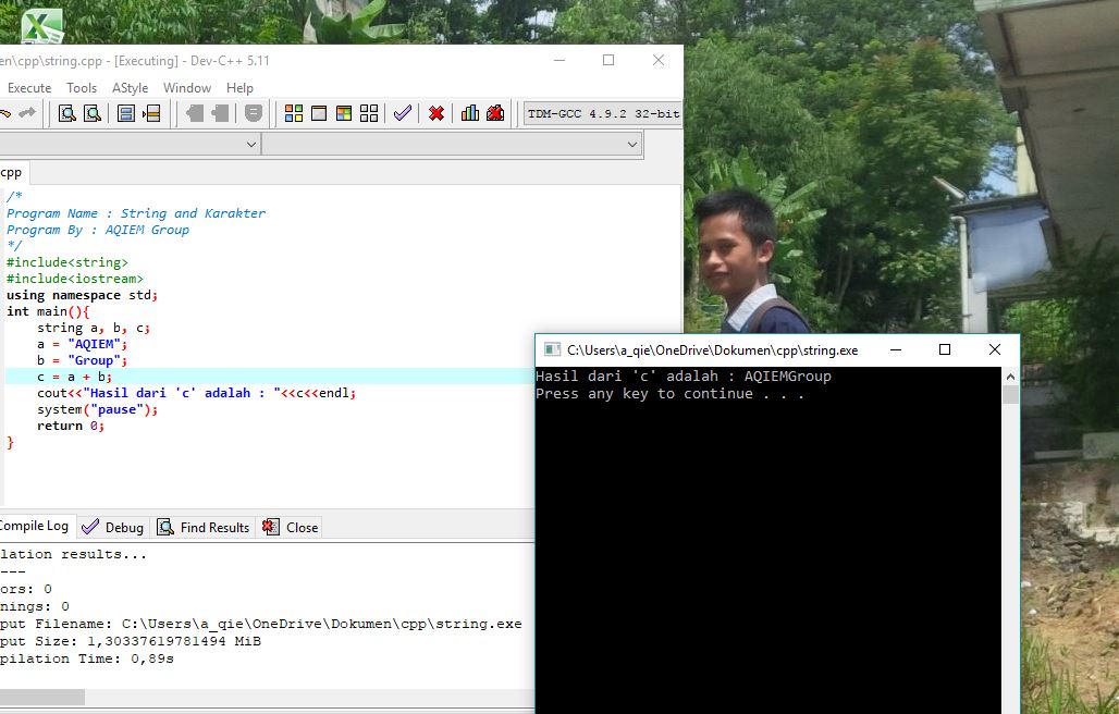 Mengenal Karakter dan String Dalam C++