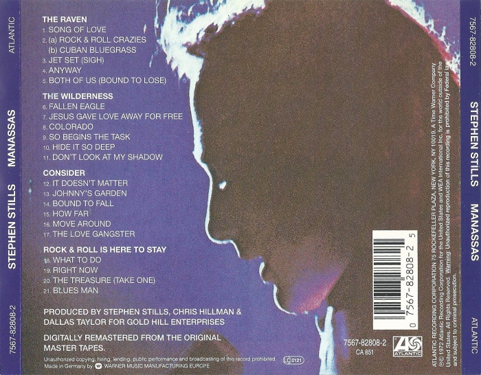 Classic Rock Covers Database: Stephen Stills - Manassas (1972)