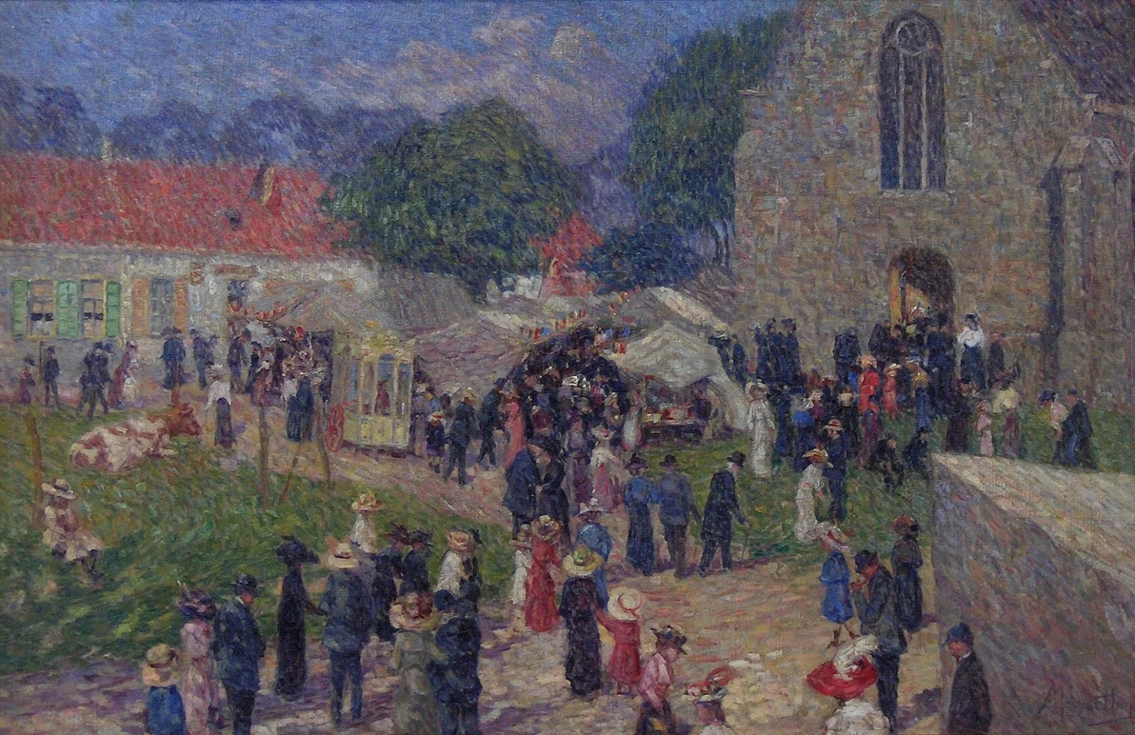 Modest Huys (1874-1932) | Luminist painter | Tutt'Art@ | Masterpieces