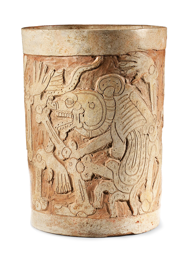 dextrangis: cerámica maya