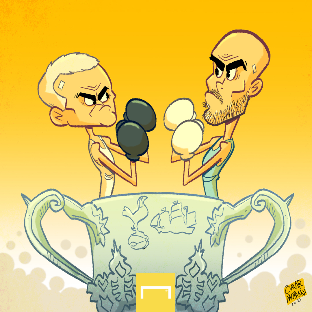 Omar Momani cartoons: Guardiola