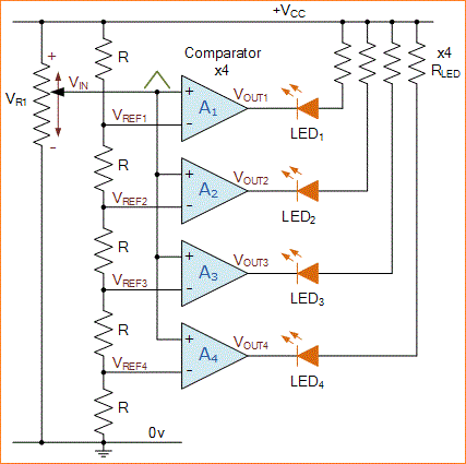 Rangkaian Op-amp Komparator - Belajar Elektronika