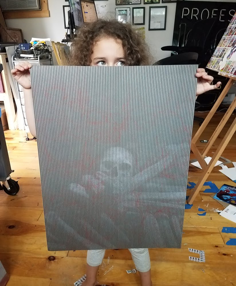 195. Silkscreen Skull posters available again!