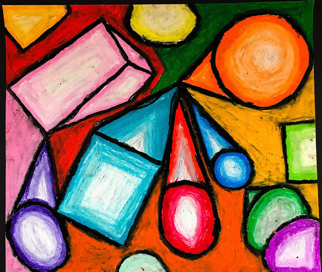 Paintbrush Rocket: 5th Grade - One Point Perspective Abstracts inspired ...