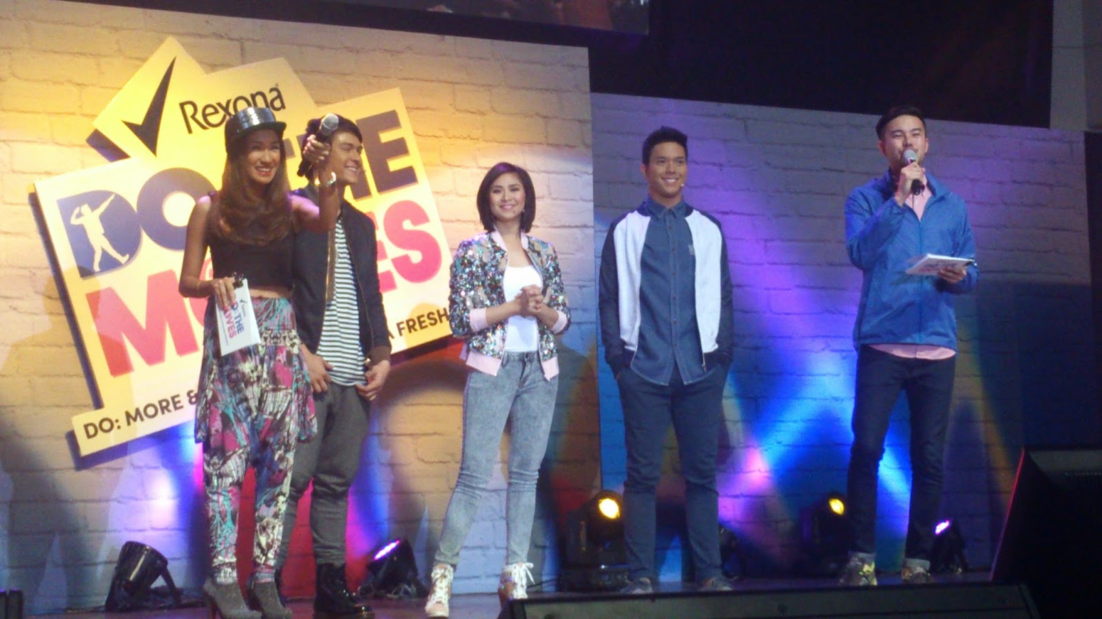 Lemon GreenTea: Rexona: Do The Moves with Sarah Geronimo, Enrique Gil ...