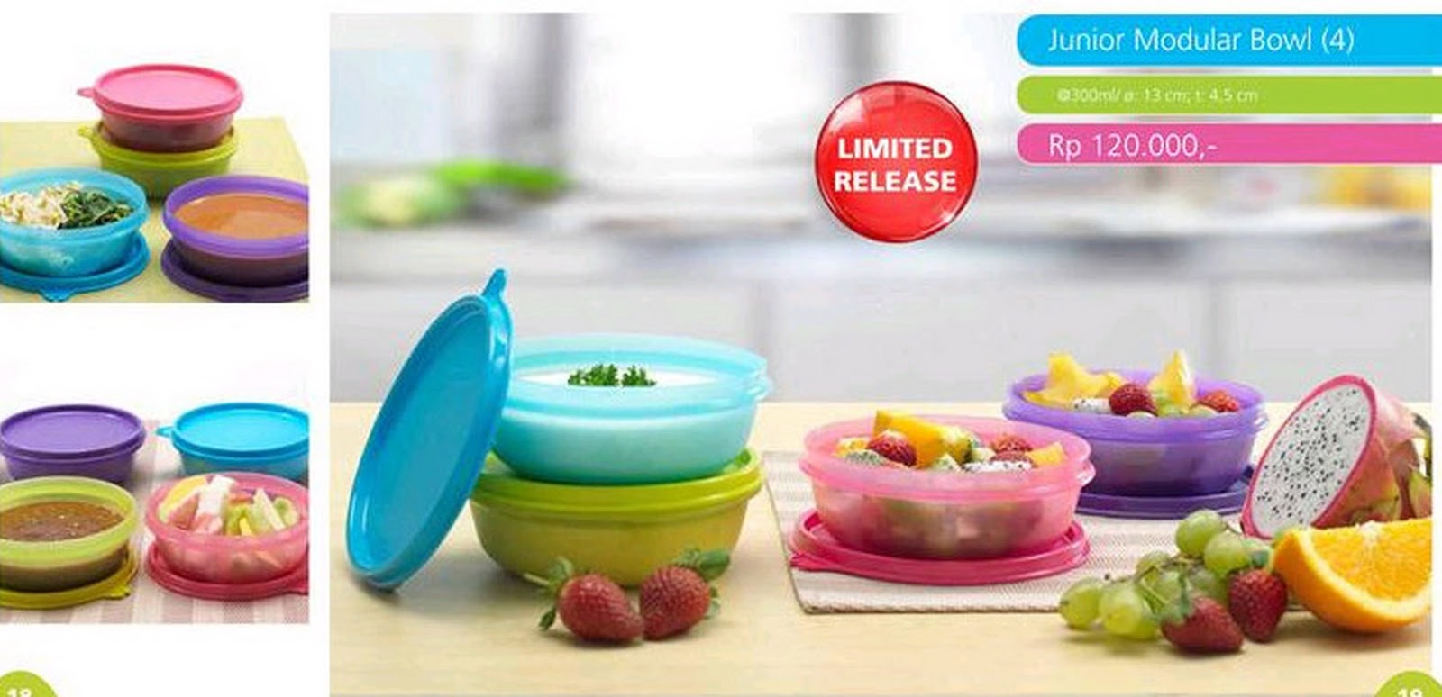 Tupperware Promo Junior Modular Bowl (4) - AGEN TUPPERWARE INDONESIA
