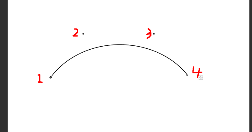 Hosee的空間: WebGL的繪製三次方貝茲曲線( Cubic bezier curve )