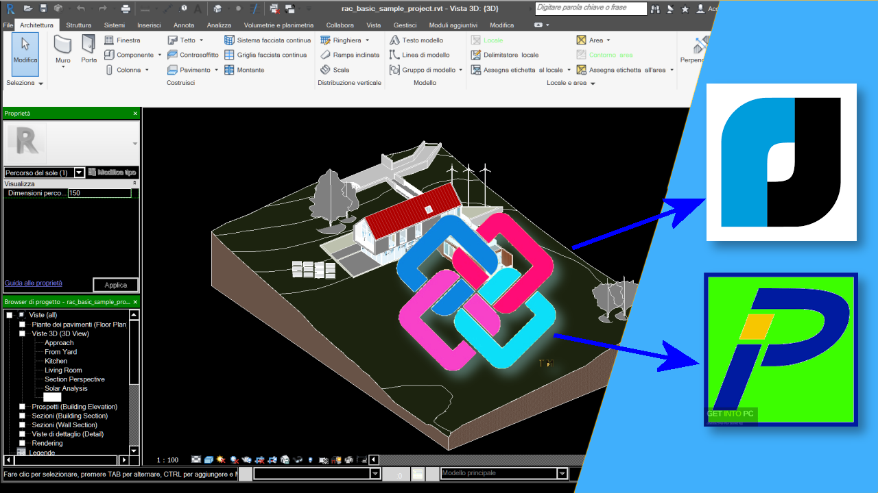 CAD semplice: Importazione di IFC in progeCAD e nanoCAD