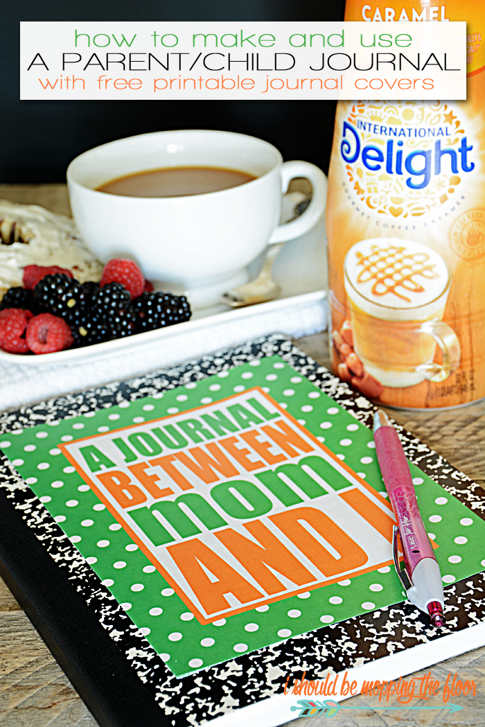 Parent/Child Communication Journal (with printable covers) | i should ...