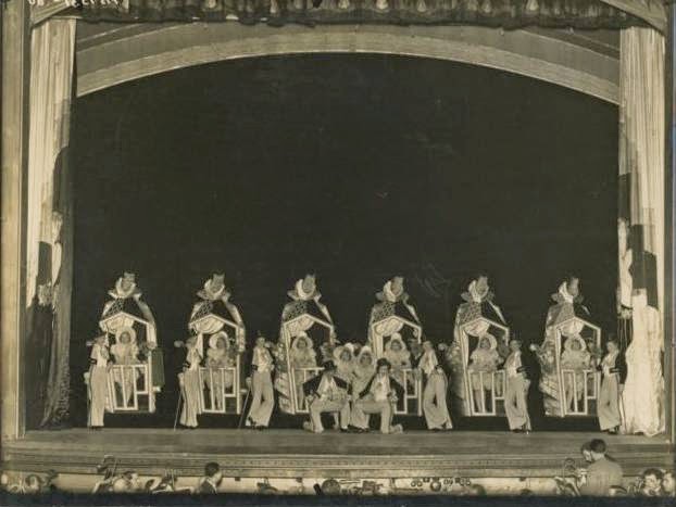 deep space daguerreotype: Folies Bergère Costume & Set Design, 1920s/30s