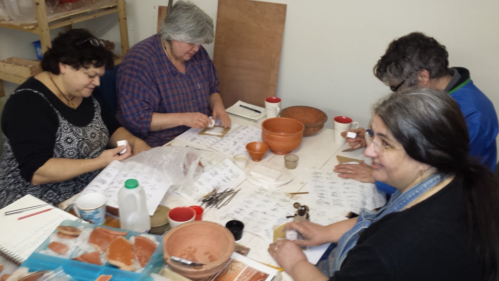 Graham's Potted History: Roman Samian Ware or Terra Sigillata Pottery ...