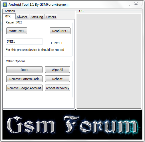 Android Tool Ver.1.1 By GSM FORUM | Easygsmcrack