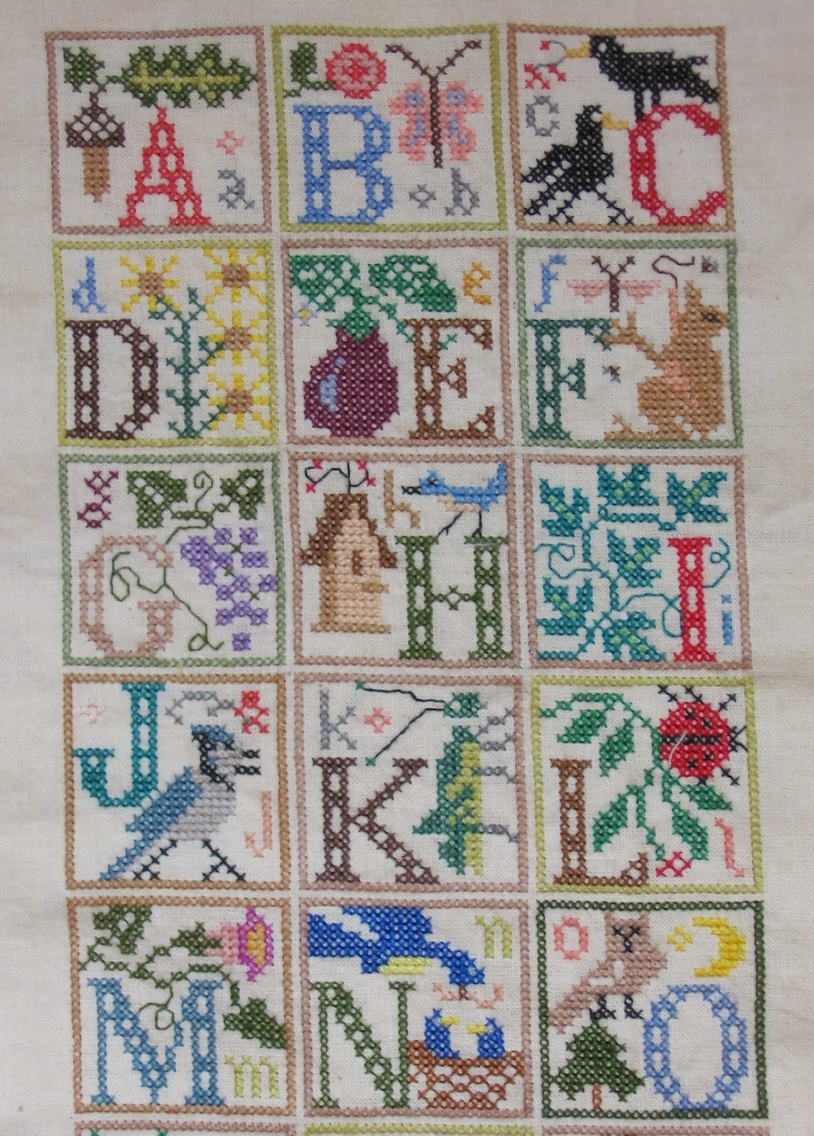 Million Little Stitches: Alphabet Sampler