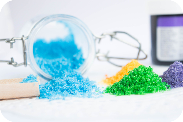 DIY: Azúcar de colores casera - Niña Bonita