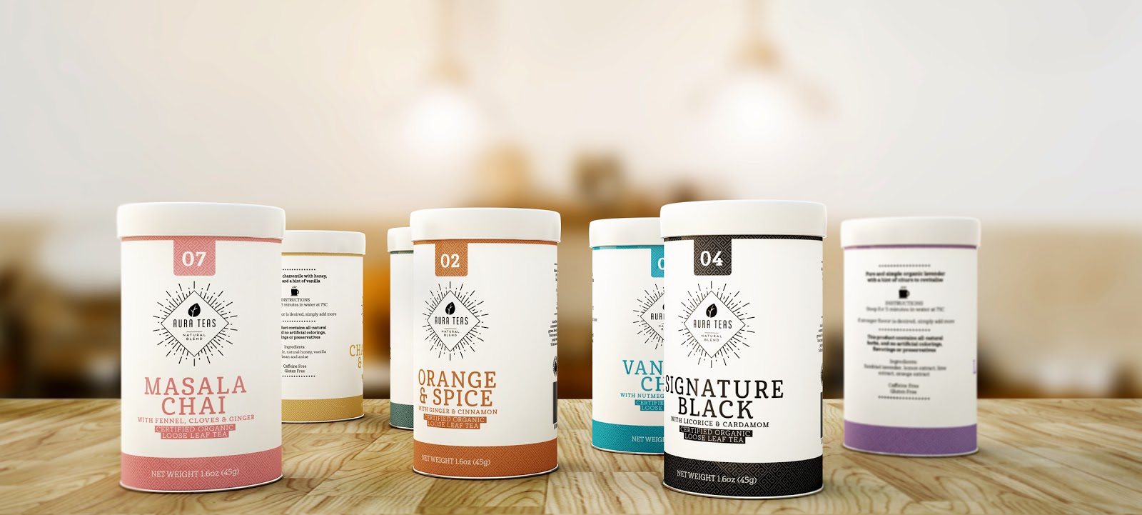 Aura Tea on Packaging of the World - Creative Package Design Gallery