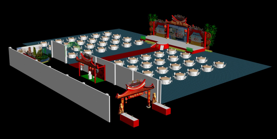 CONICAL creative: 3D Stage Design & Lay Out Event