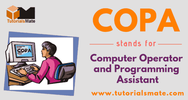COPA Full Form: What is the full form of COPA? - TutorialsMate