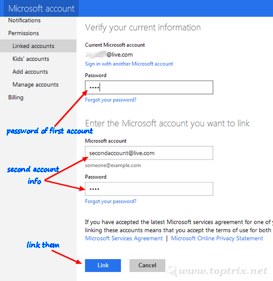 Link Multiple Outlook, Hotmail or Live accounts for Easy Switching With ...