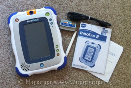 VTech InnoTab 2 Tablet for Kids Review | Marianna | Connecticut Mom Blog