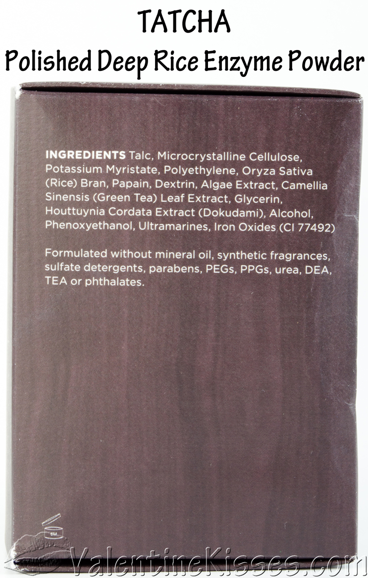 Valentine Kisses: TATCHA Polished Deep Rice Enzyme Powder - pics ...