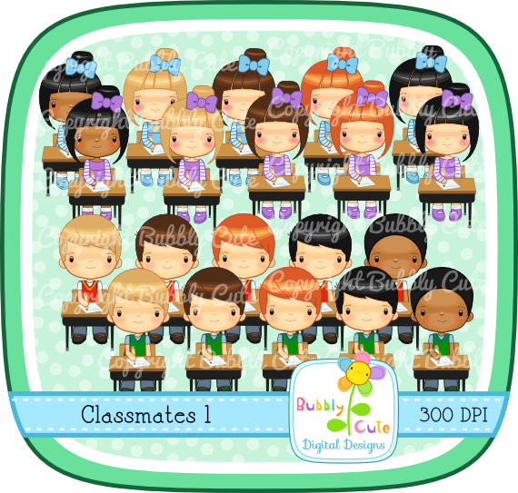 Bubbly Cute: My Clipart Sets