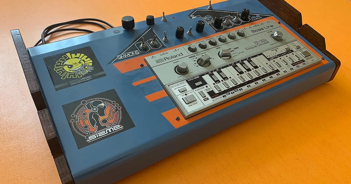 MATRIXSYNTH: Roland TB-303 Bass Line Synthesizer Module Super Station