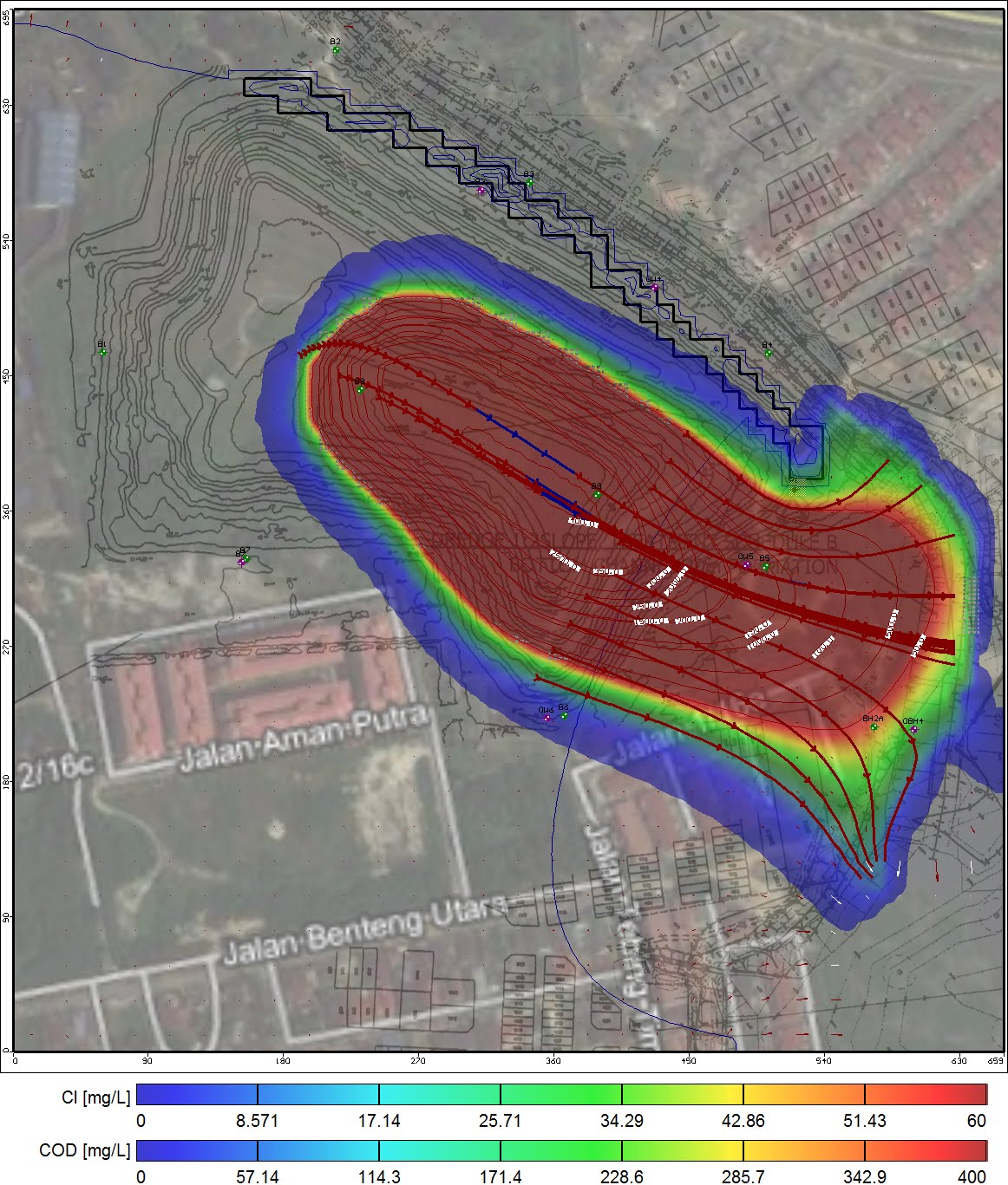Geoenvironmental research group GERG: 3-D Contaminant Transport ...