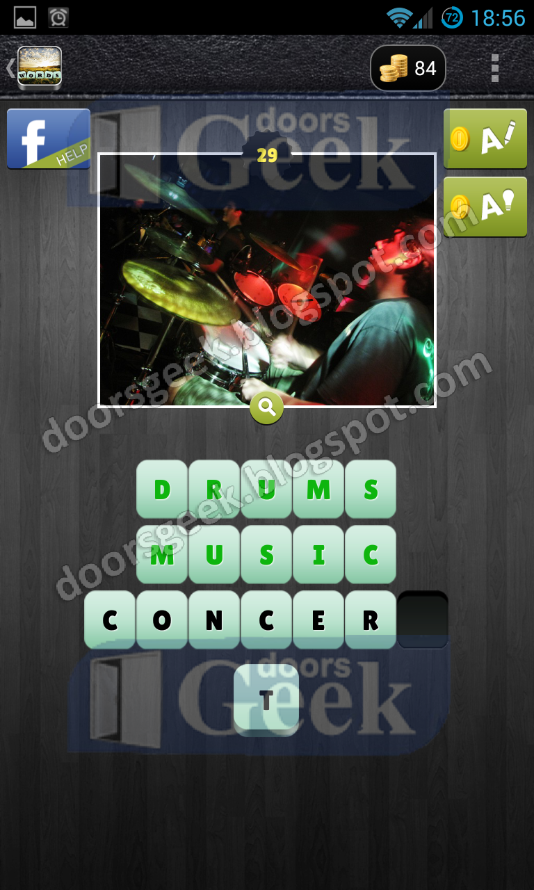 Words in a Pic - Level 29 ~ Doors Geek