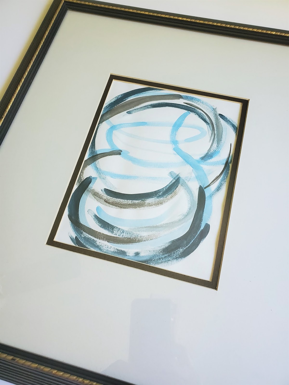 Woodbank Lane: HOMEMADE ABSTRACT ART