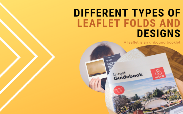 Different types of leaflet folds and designs
