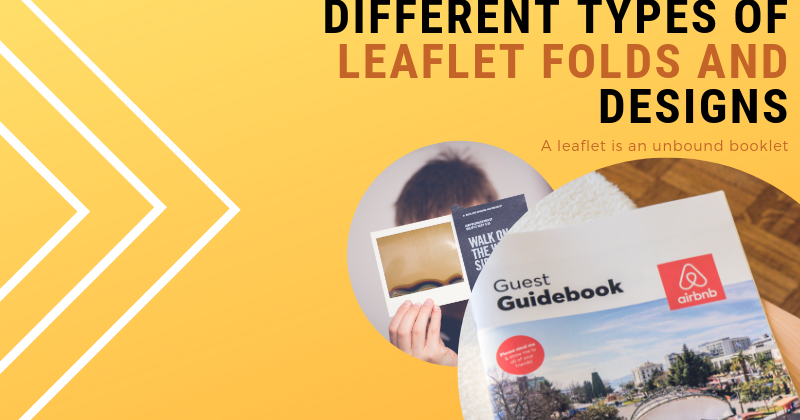 Different types of leaflet folds and designs
