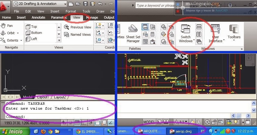 Cadistic: Tutoriales, Tips y Trucos de AutoCAD: Tener varios archivos ...