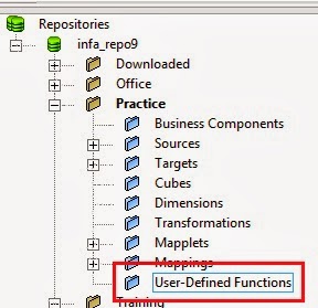 2. Right click on ‘User-Defined Functions’ à Select ‘New’