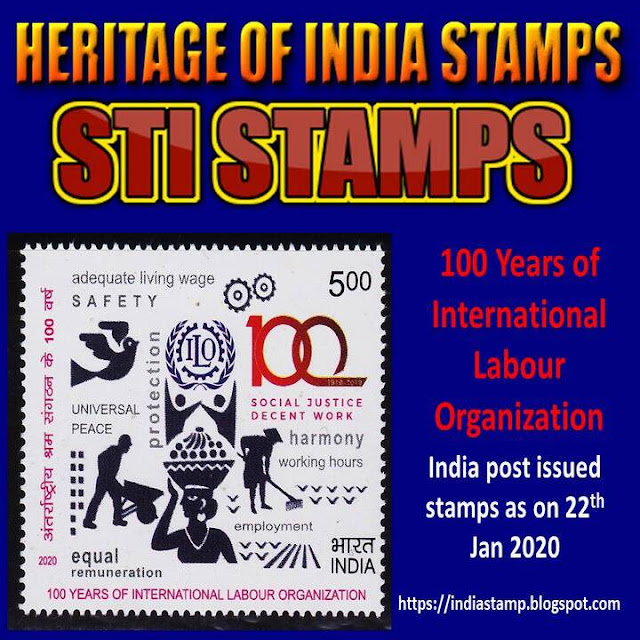 Heritage of India stamps site: India new stamps issue news